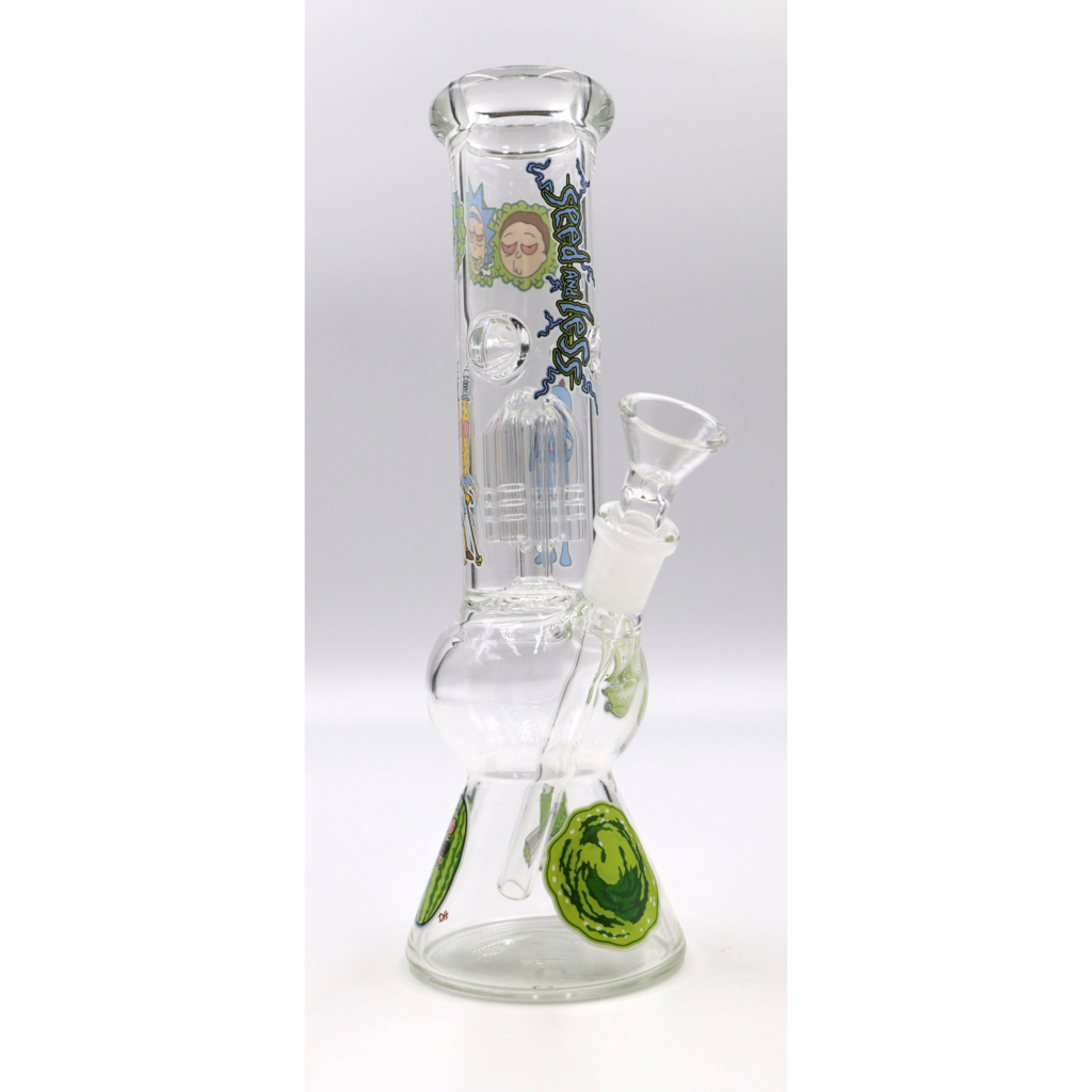 premium-rick-and-morty-9-globe-beaker-water-pipe-for-sale-px