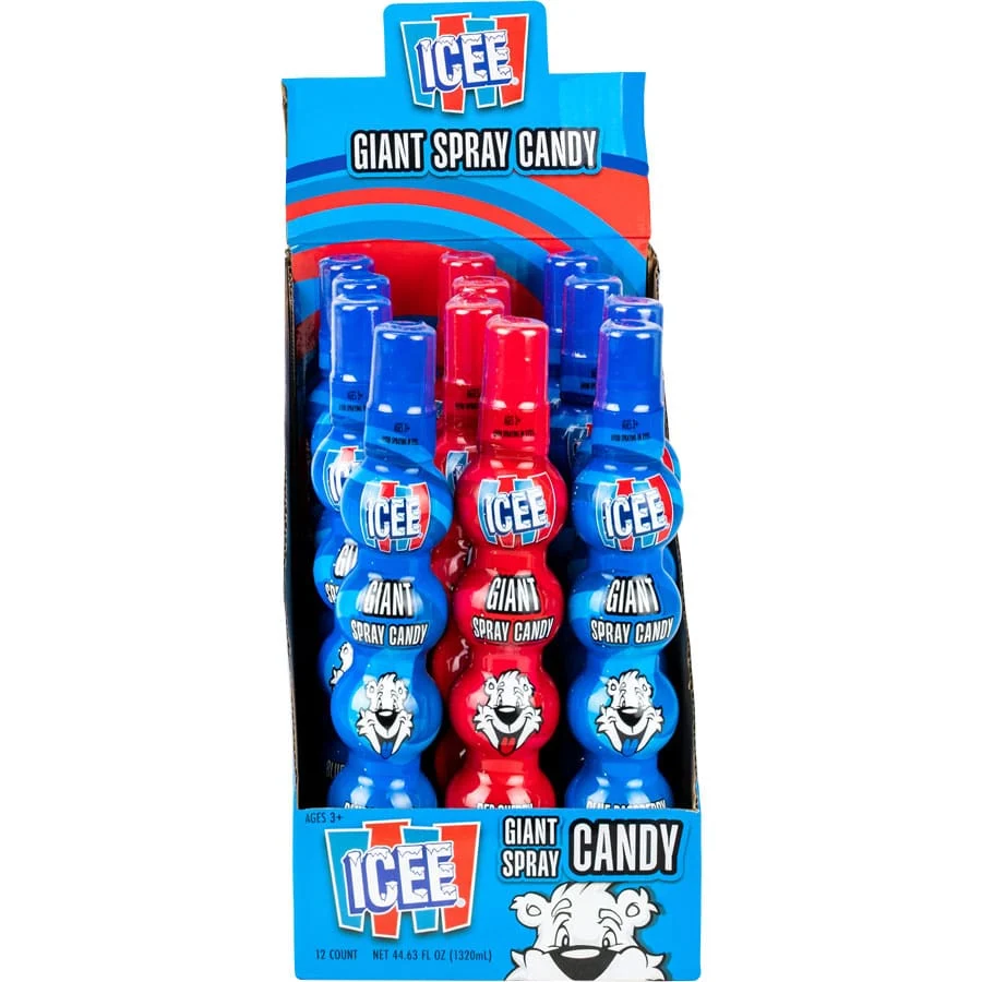ICEE Giant Candy Spray 12ct Display